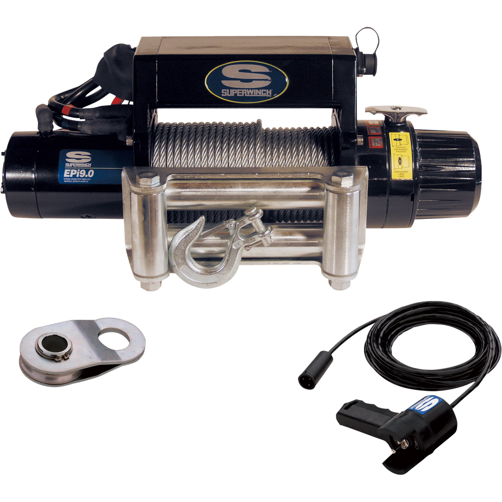 Superwinch 12V DC Electric Winch — 9000-Lb. Capacity, Model# EPi9 | Northern Tool